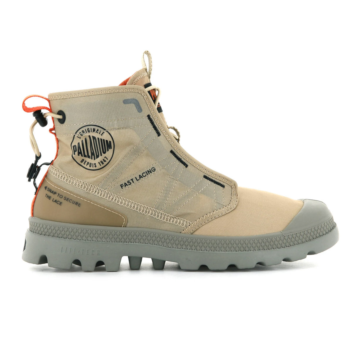 PALLADIUM Pampa Travel Lite Boot Beige | Third Base Urban