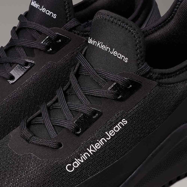 Calvin Klein Eva Low Sock Runner - Black |ThirdBaseUrban