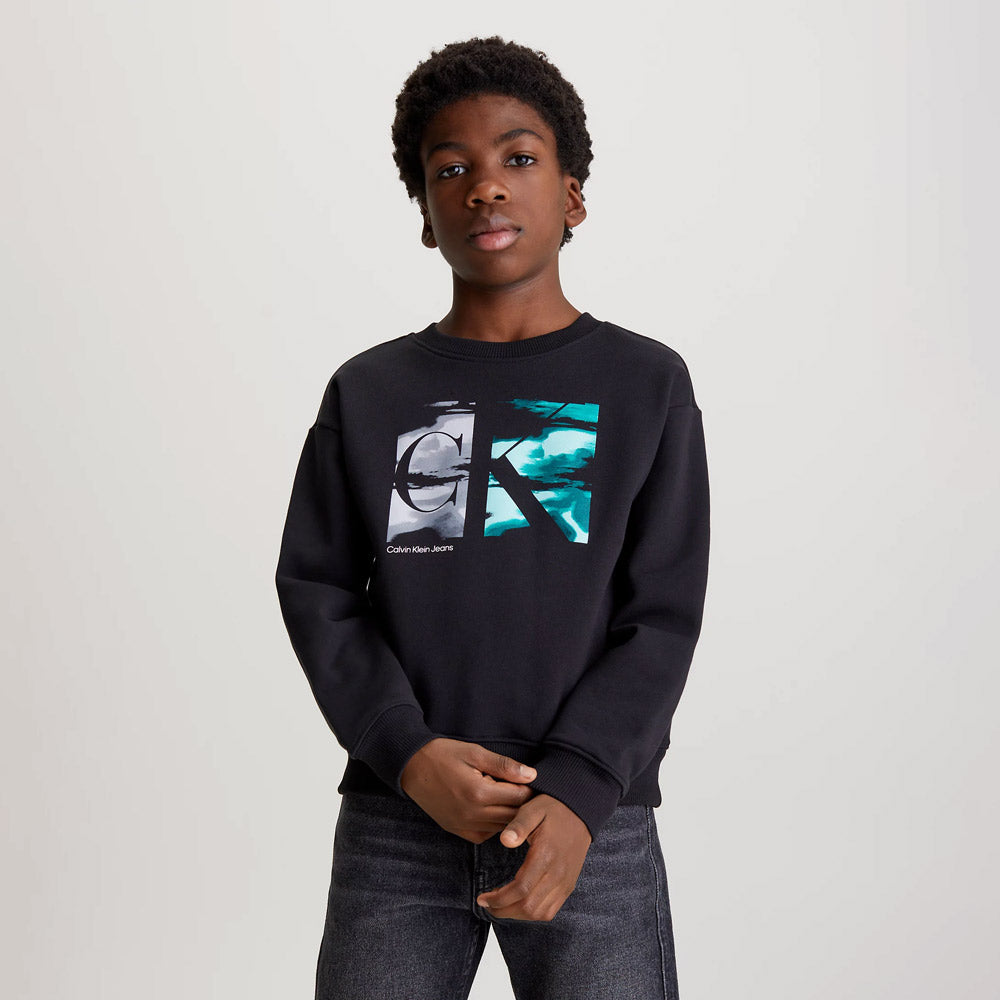 Calvin Klein Kids Serenity Monogram - Black|ThirdBaseUrban