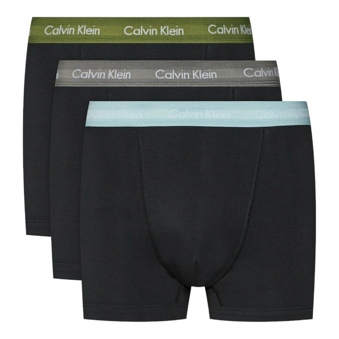 Calvin Klein 3Pack Trunks - Black Multi |ThirdBaseUrban