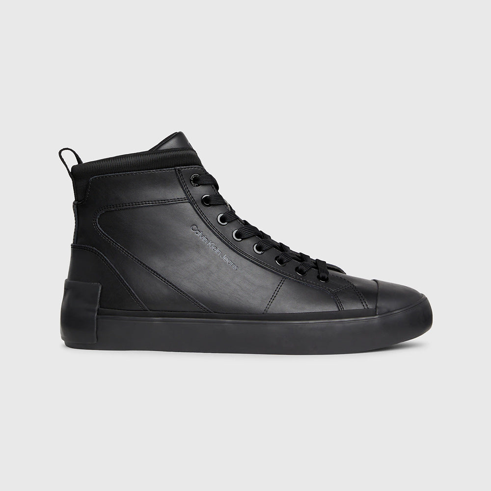Calvin Klein Vulcanized Mid Laceup Sneaker - Black|ThirdBaseUrban